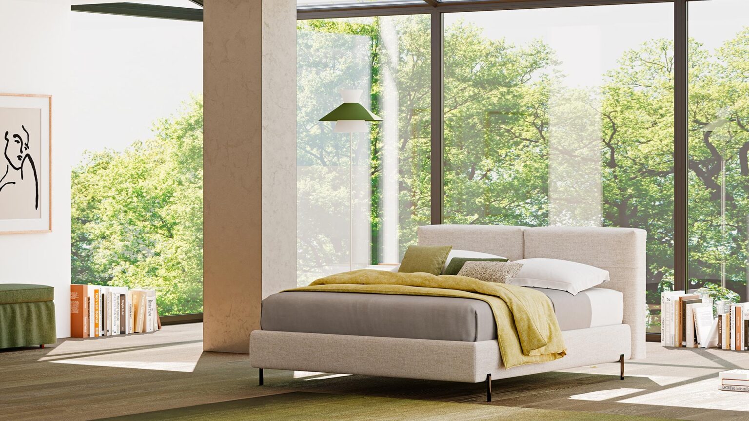 Divaletti - Letti e Trasformabili - Letto Matrimoniale Trend - Design ...